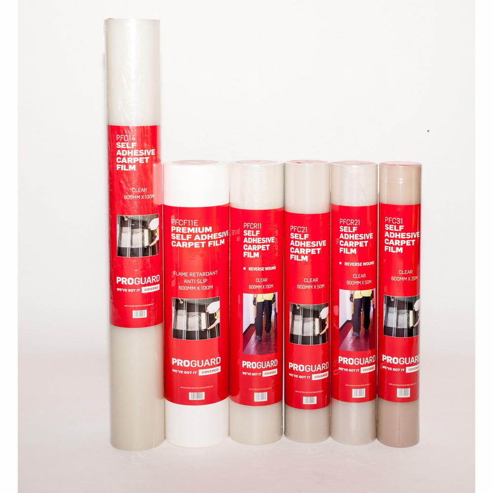 ProGuard Floor Protection Film - 600mm x 100m Standard Clear Film ...