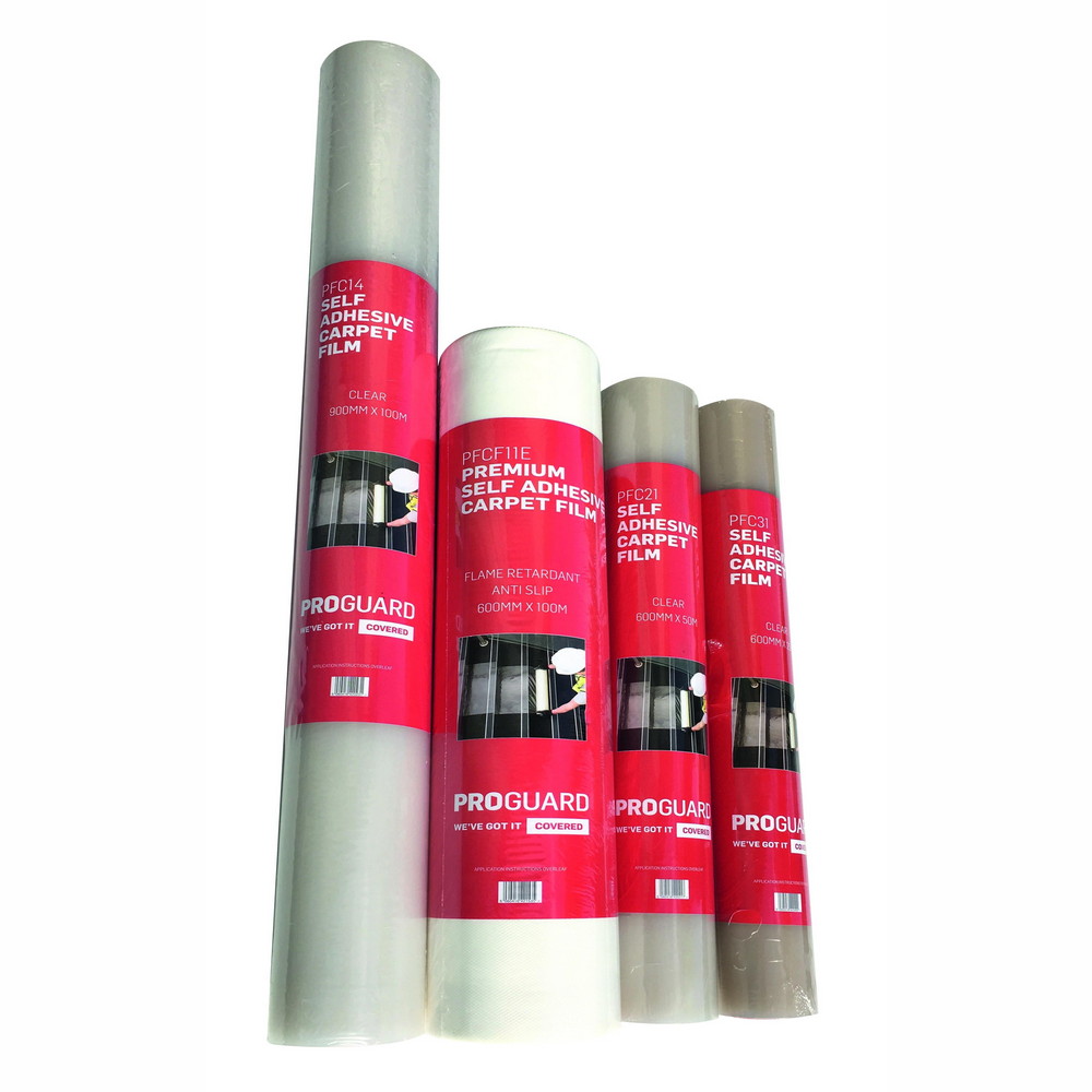 ProGuard Floor Protection Film - 900mm x 100m Standard Clear Film ...
