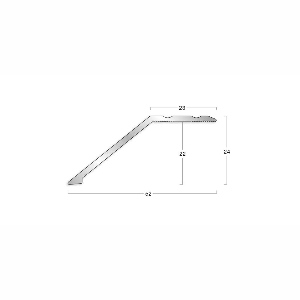 Gradus RT245 Ramp Edge 2.70m | TradeChoice Carpet & Flooring