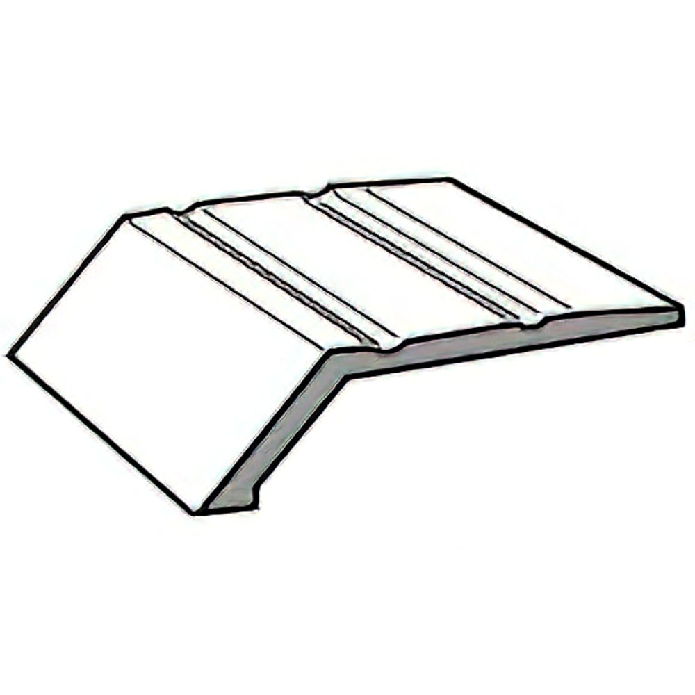 Vanguard NE4S Stick Down Parquet Edge Trim Silver | TradeChoice Carpet ...