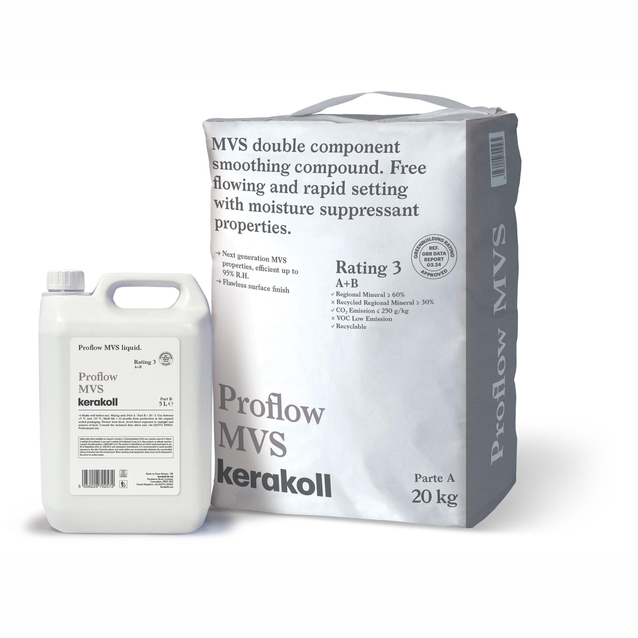 Kerakoll Proflow MVS 2-Part Smoothing Compound | TradeChoice Carpet & Flooring