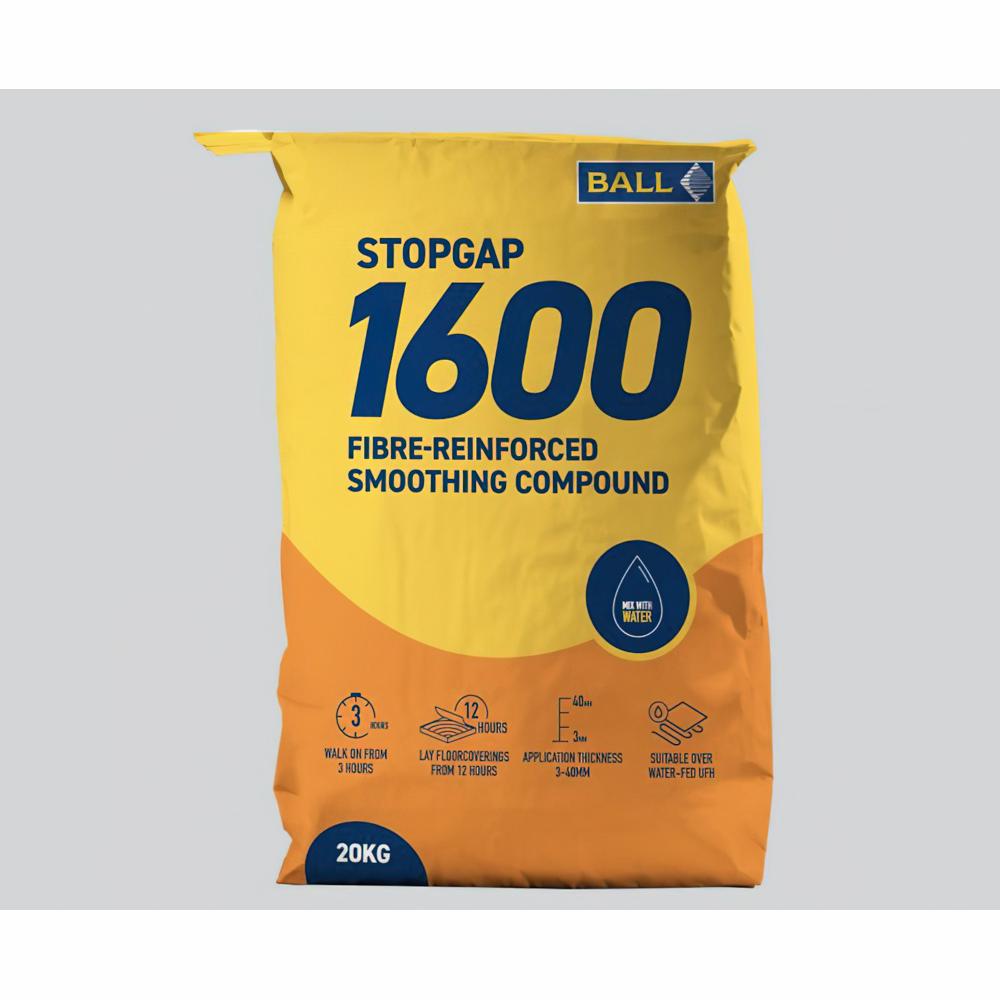 F Ball Stopgap 1600 Fibre-Reinforced Smoothing Compound 20kg Bag ...