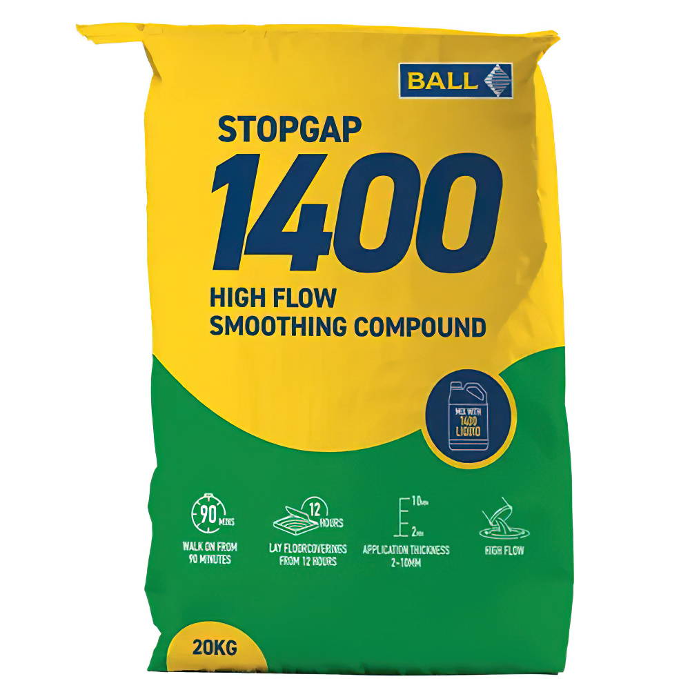 F Ball Stopgap 1400 High Flow Smoothing Compound | TradeChoice Carpet ...